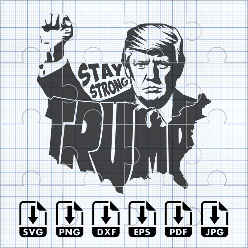 Trump Strong Png - Etsy