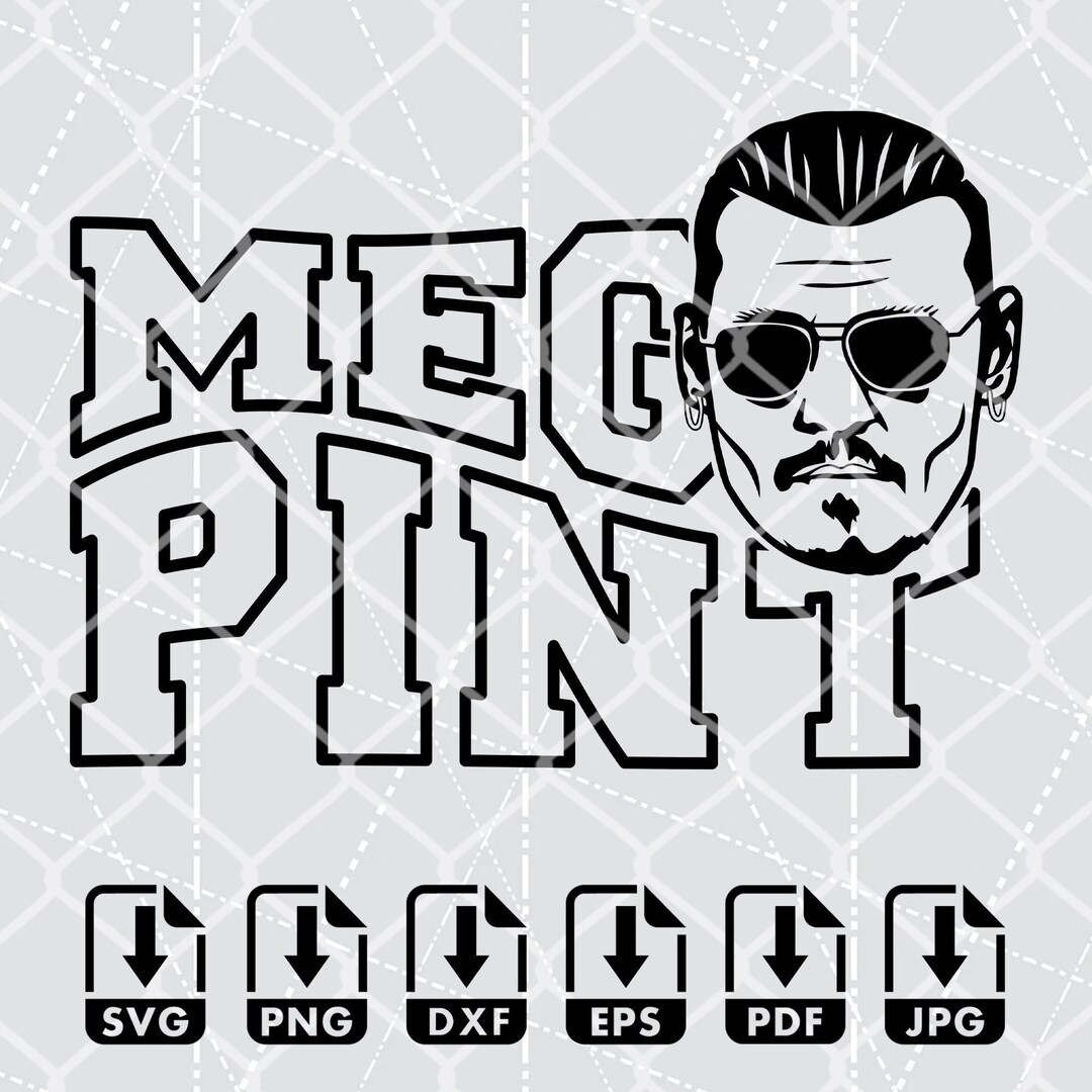 A Mega Pint SVG Digital Download Cut File for Crafters - Etsy