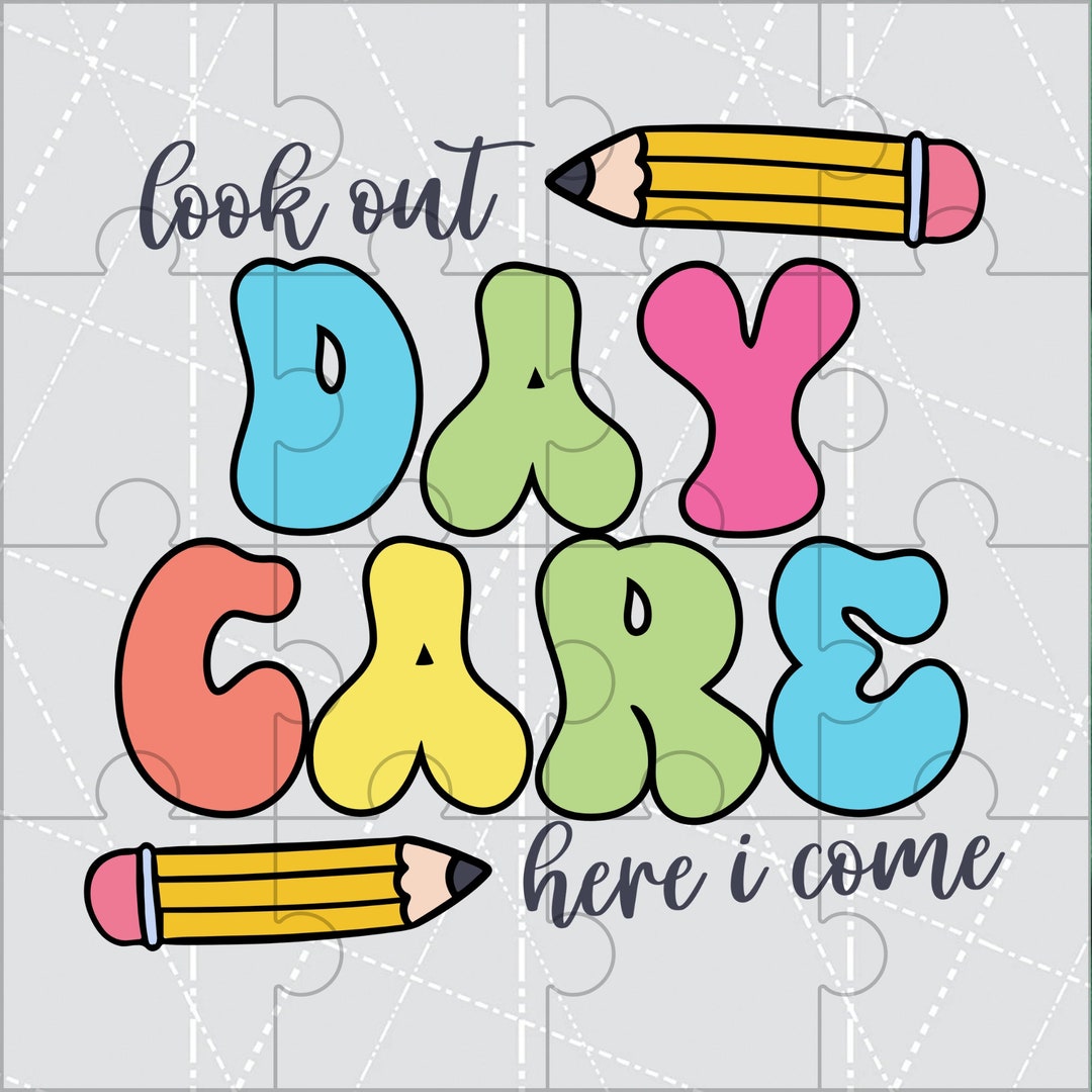Daycare Back to School Look Out Grade PNG, Cool Kids Kindergarten ...