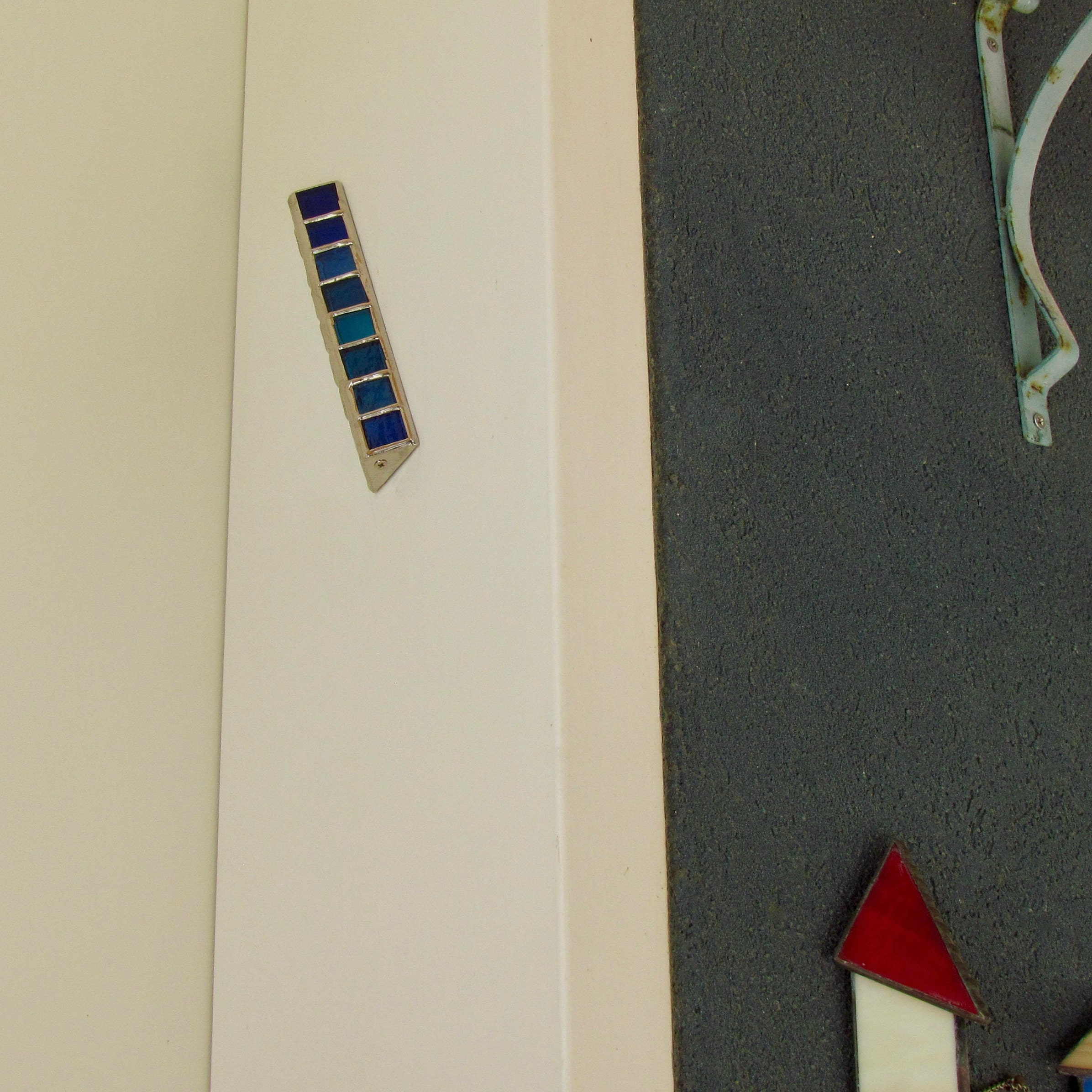 Ombre Stained Glass Panel Mezuzahs - Etsy