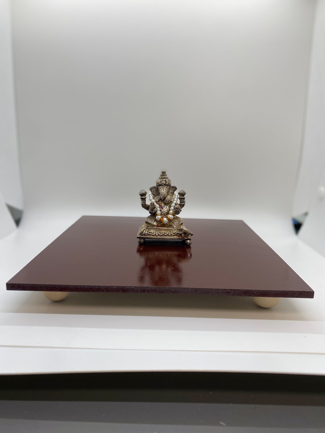 Pooja Chaurang, Pooja Chowki, Hand Crafted Wooden Puja Chaurang ...