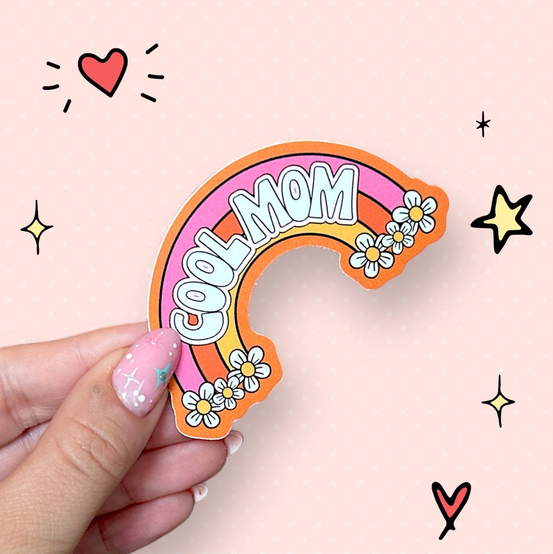 Cool Mom Sticker - 2.5 Inches - Vinyl Sticker - Waterproof - Tik Tok ...