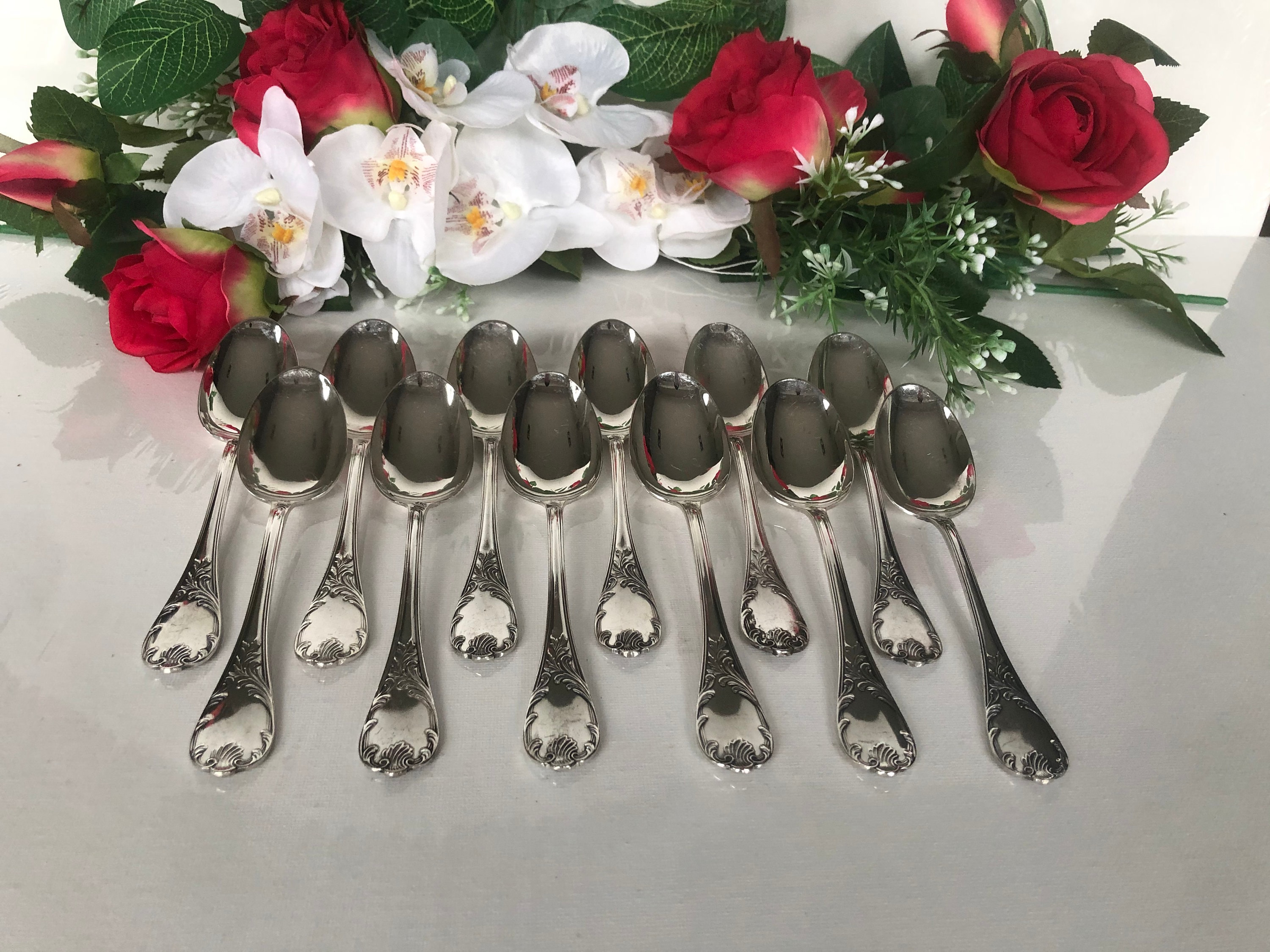 Christofle 12 Spoons - Etsy