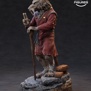 TMNT Splinter 6 Tall 3D Printed Miniature Tabletop RPG - Etsy