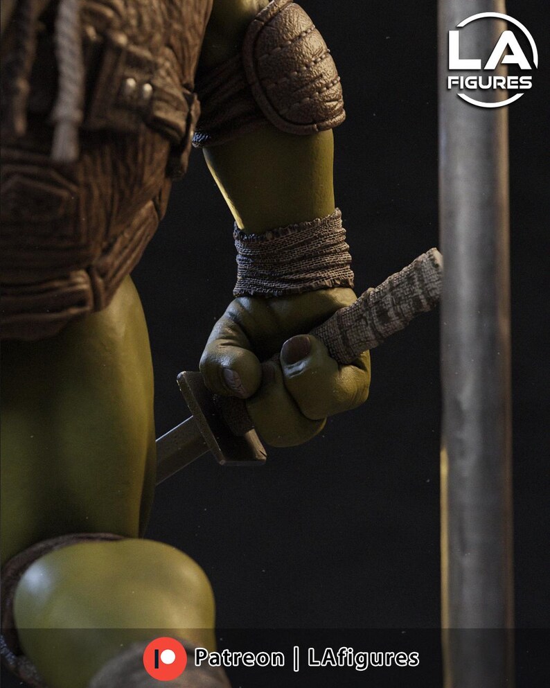 TMNT Leonardo 6 Tall 3D Printed Miniature Tabletop RPG - Etsy