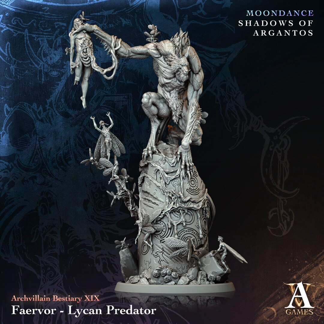 Faervor - Lycan Predator | Archvillain Game | Moondance - Shadows of ...