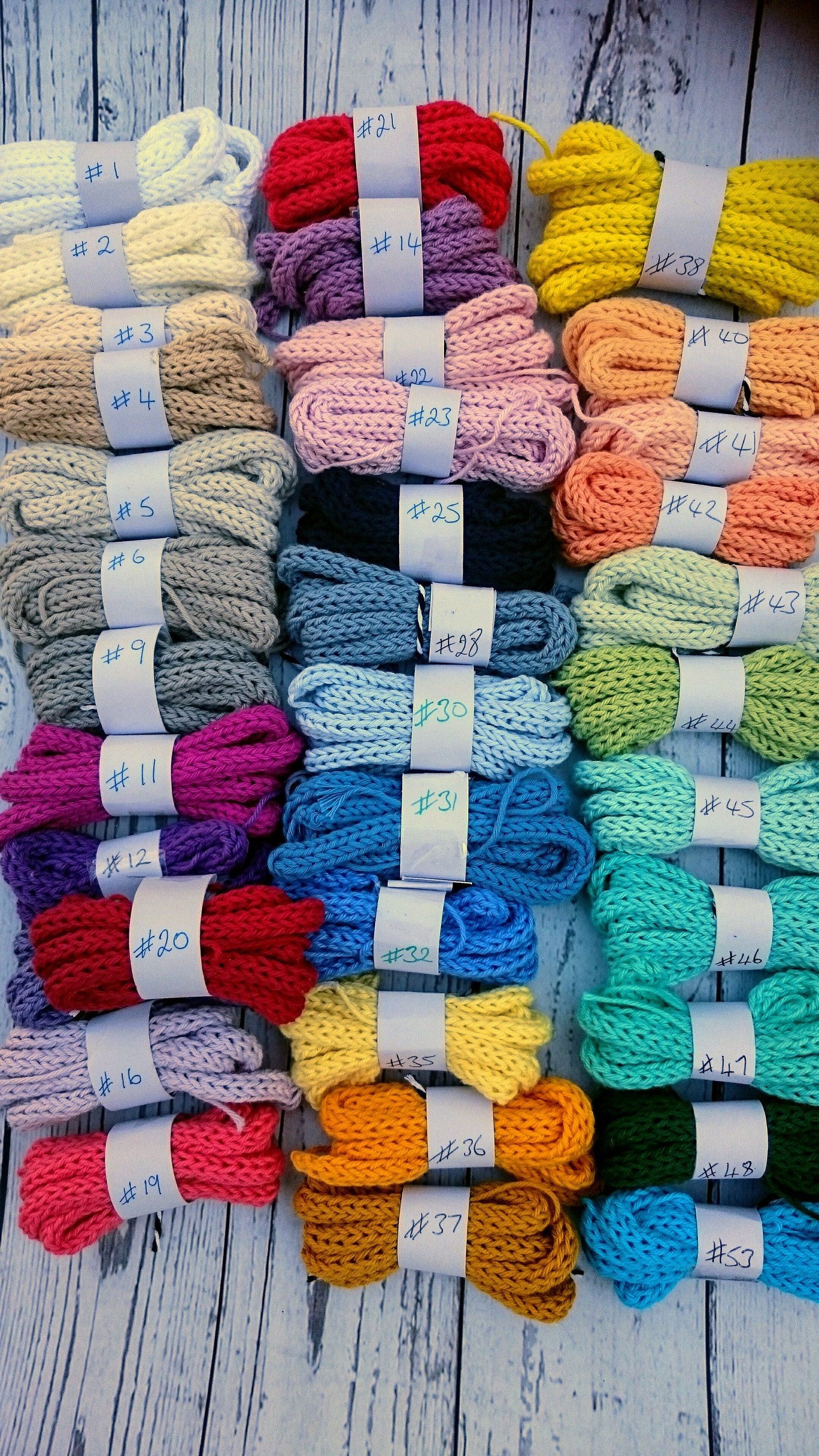 Handmade Knitting Organic Cotton Icord Tricotin for Your Craft - Etsy UK