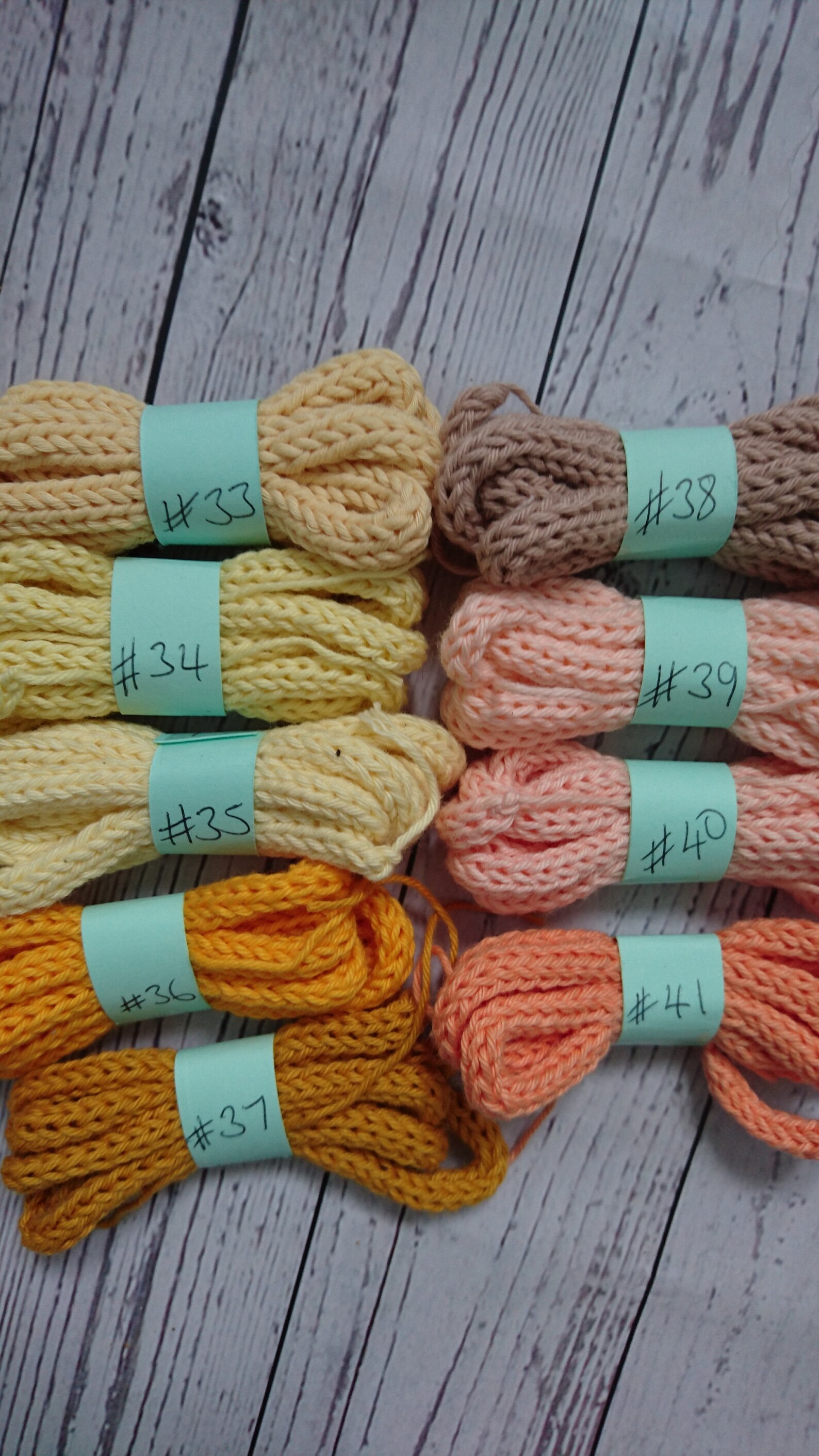 Handmade Knitting Organic Cotton Icord Tricotin for Your Craft - Etsy UK