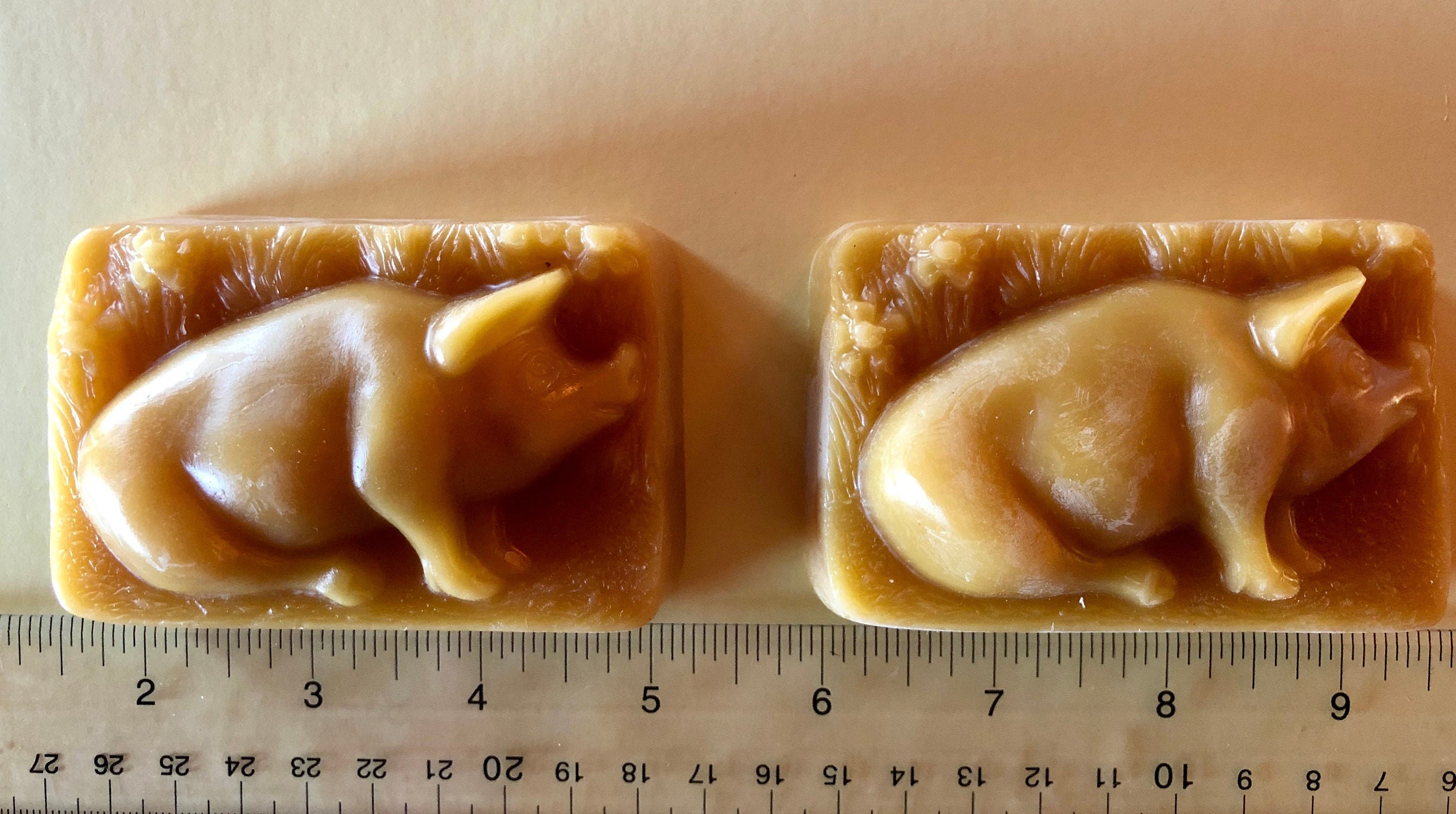 100% Pure Bees Wax - Pig Shape - Etsy