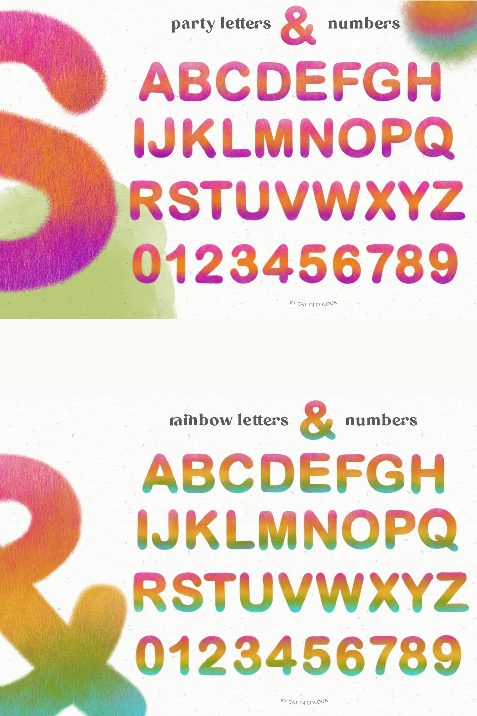 Fluffy Amigos Festival Animals & Alphabet Baby Name Character - Etsy