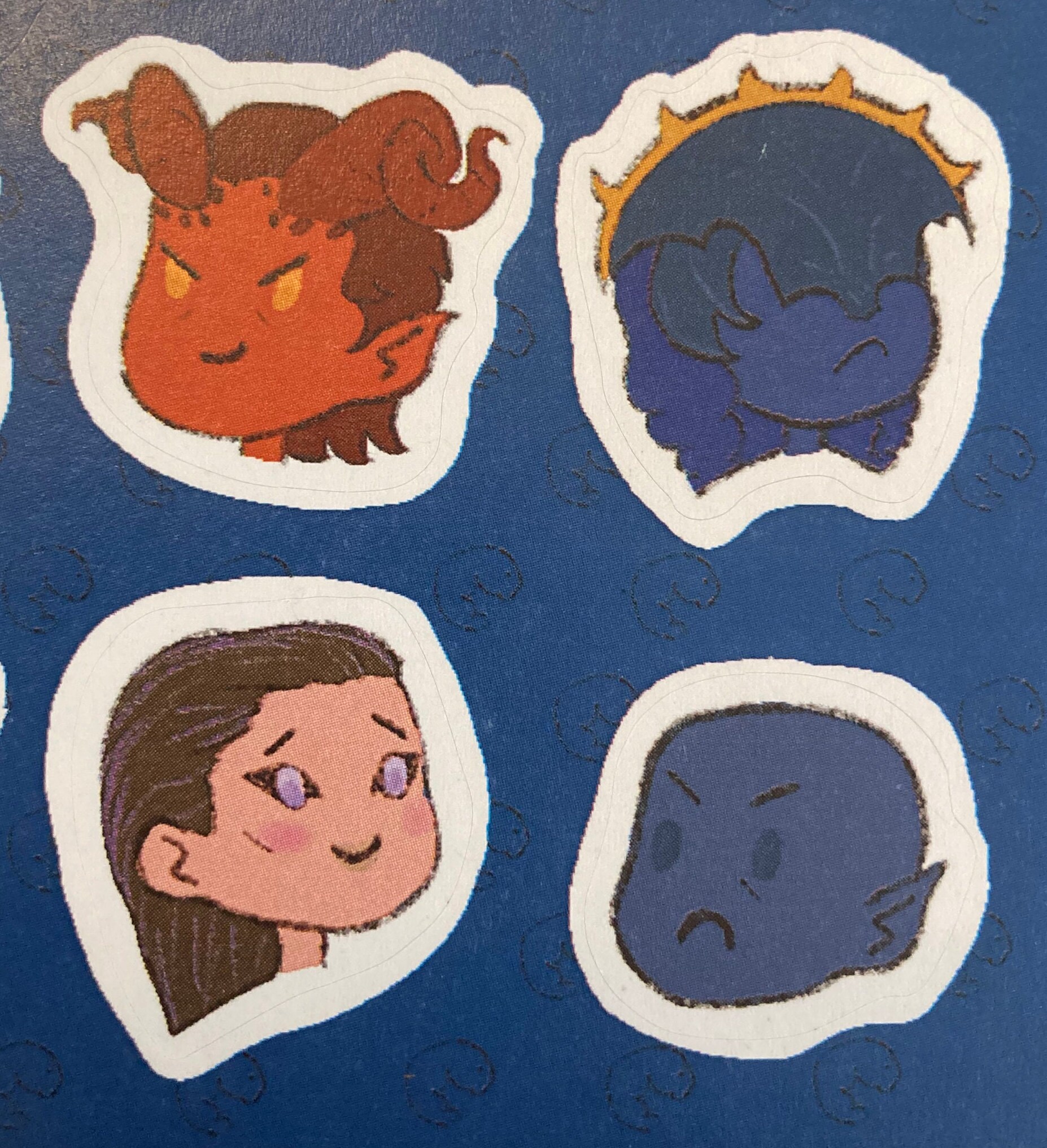 Baldur's Gate 3 'bad Guys' Chibi Characters Sticker Sheet - Etsy