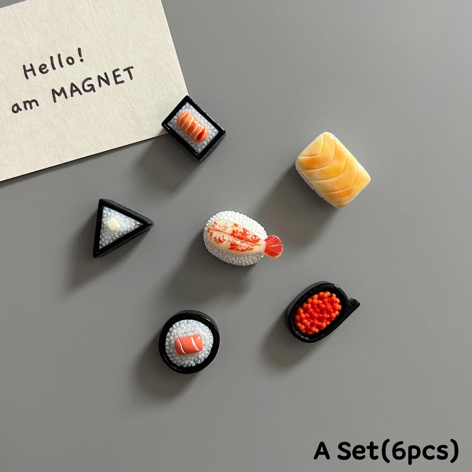 Japanese Food Fridge Magnet Set - Sushi, Ramen, Bento, Onigiri - Etsy
