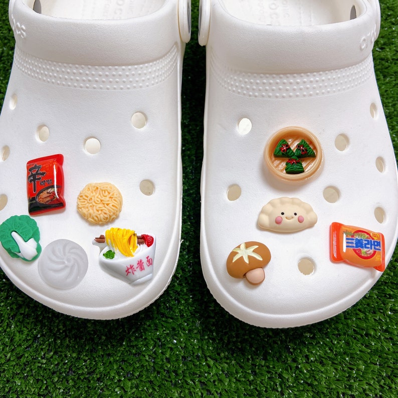 Asian Cuisine Shoes Charm Dumpling Ramen Udon Taiyaki Mushroom - Etsy