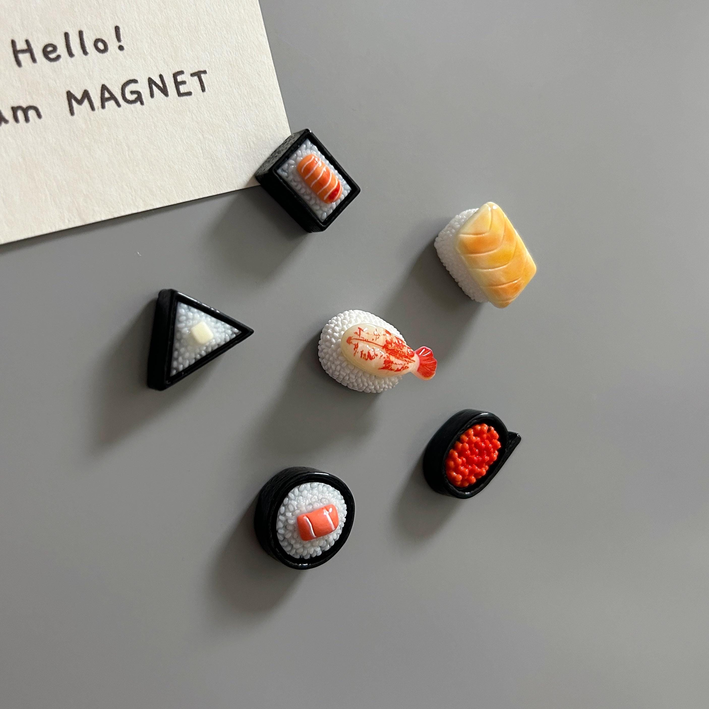 Japanese Food Fridge Magnet Set - Sushi, Ramen, Bento, Onigiri - Etsy