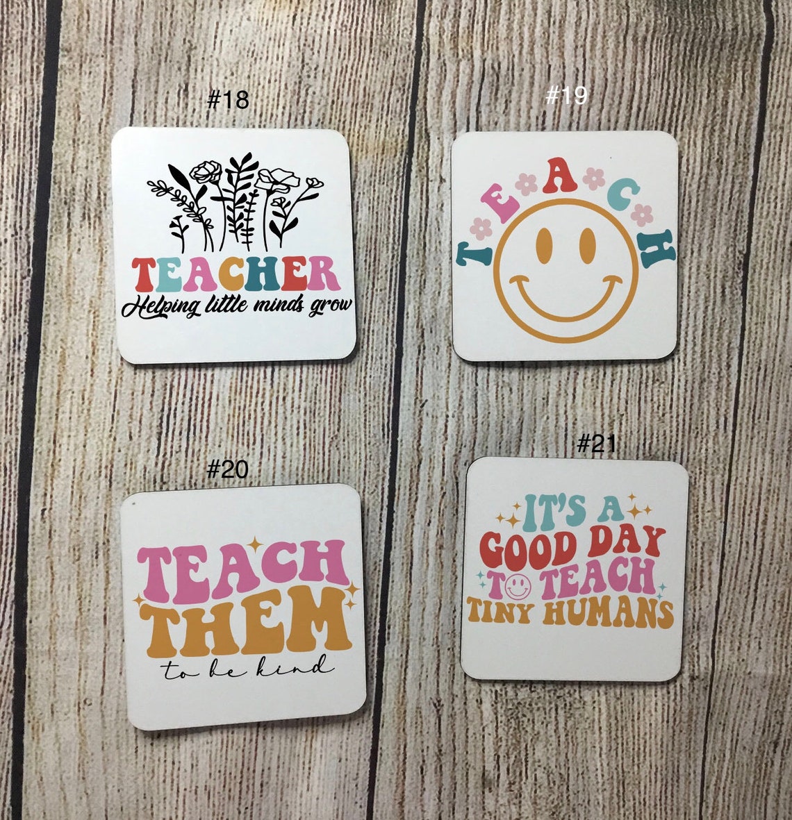 Teacher Inspirational Magnets Teacher Appreciation Gift - Etsy