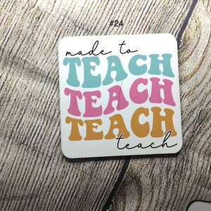 Teacher Inspirational Magnets, Teacher Appreciation Gift, Teacher Week ...