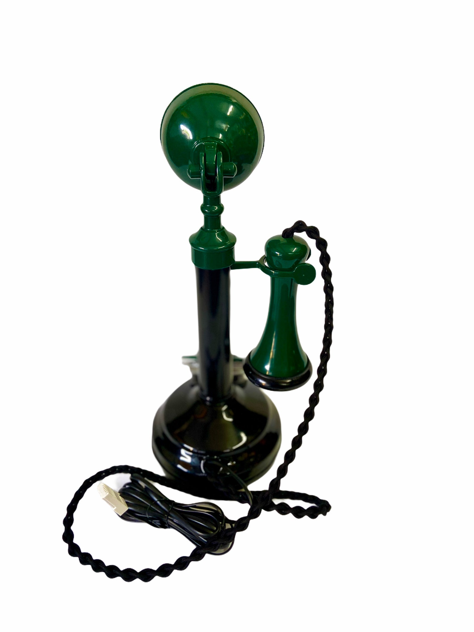 Red and Black or Green and Black 1920's Style Candlestick Telephone - Etsy