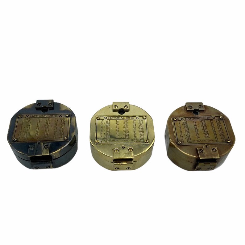 3 Brunton Style Pocket Transit Surveying or Geology Compass in a Box ...