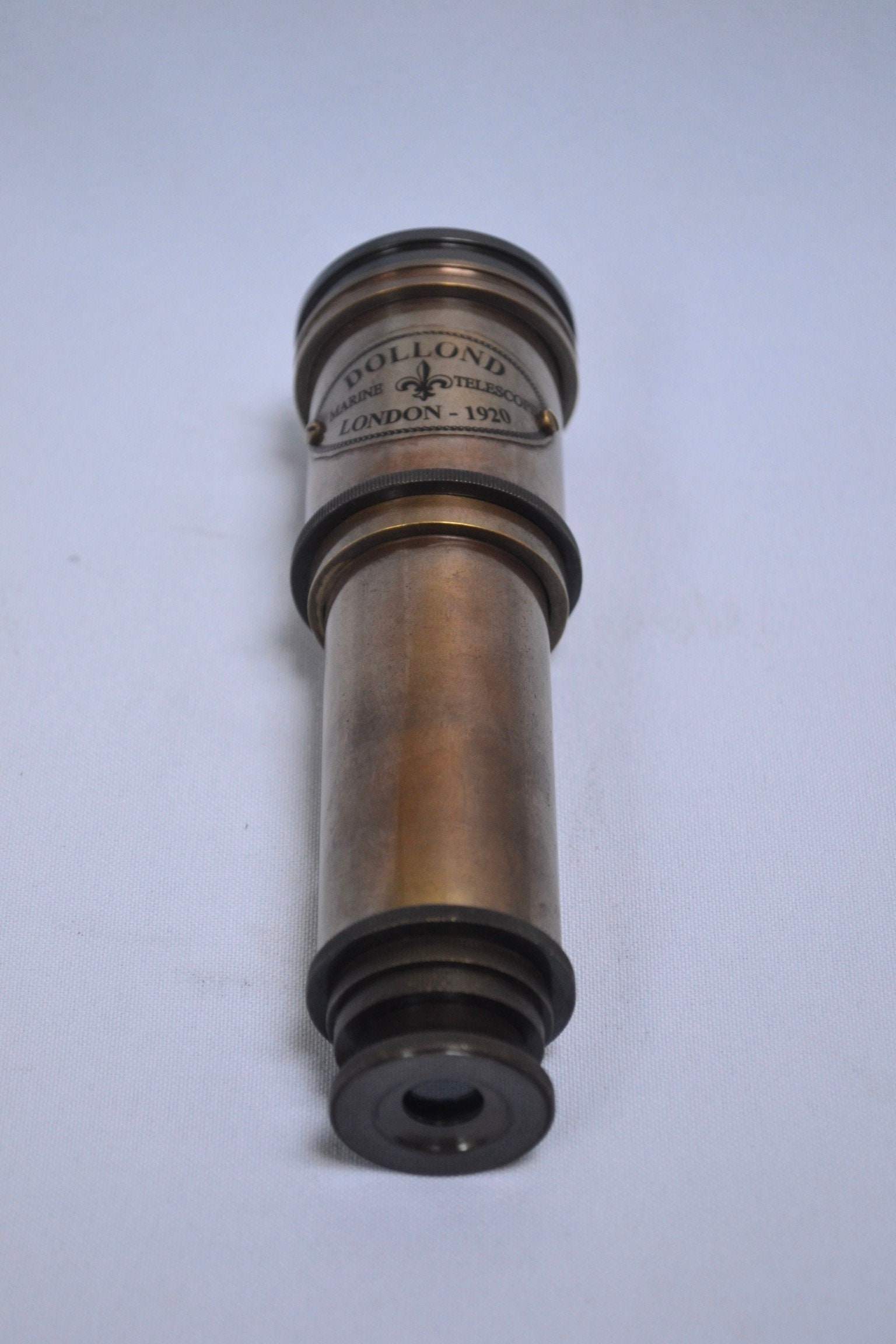 16 Bronze or Brass Dolland 4 Draw Telescope in a Wood Box - Etsy