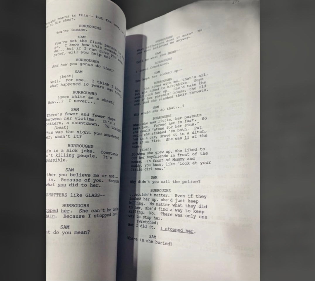 Supernatural Signed Script Pilot Misha Collins Jensen - Etsy