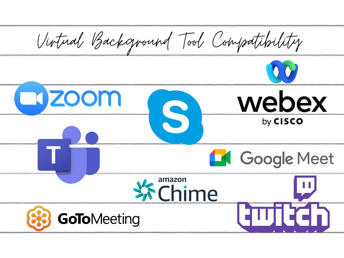 Zoom Virtual Backgrounds | Microsoft | Webex | Google Meet ...