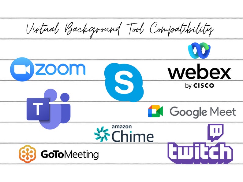 Zoom Virtual Backgrounds | Microsoft | Webex | Google Meet ...