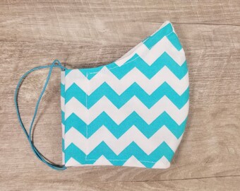 Teal Chevron | Etsy