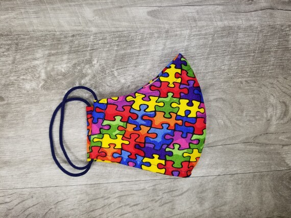 Puzzle Piece Mask