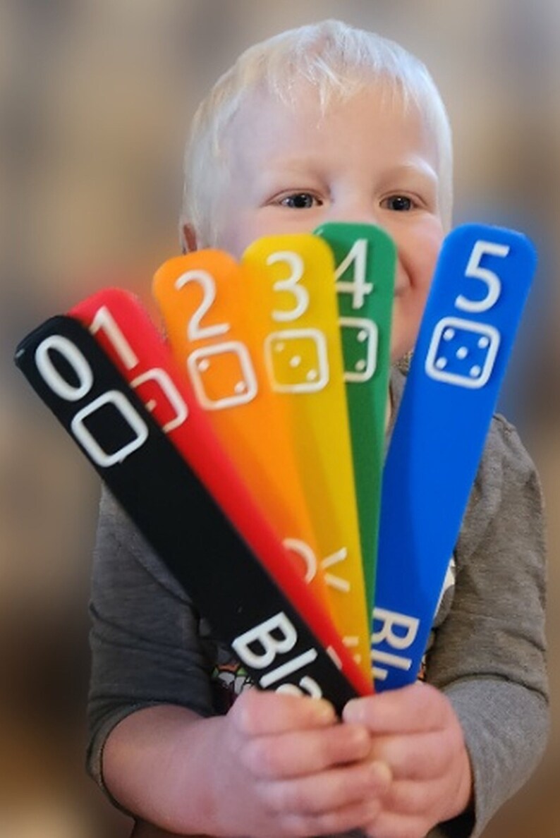 Learning Sticks Teach Kids Colors and Counting Easy and Fun - Etsy