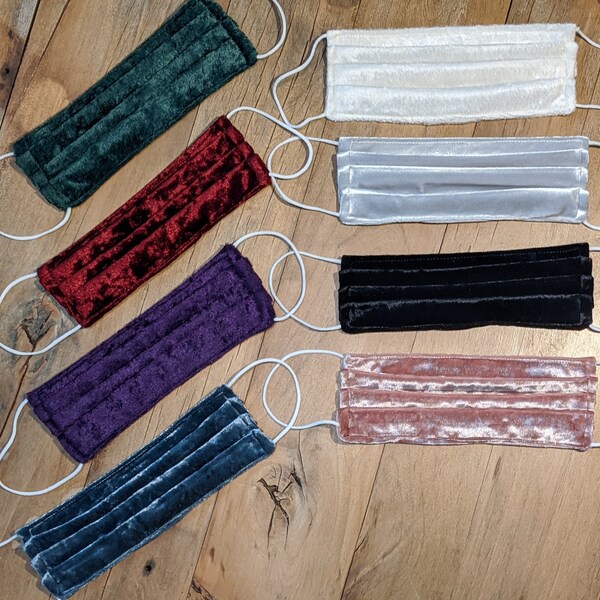 Velvet Face Mask - Etsy