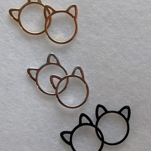 Cat Ear Ring - Etsy