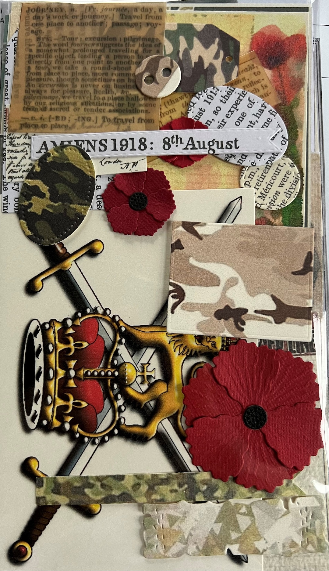 War Journaling, Scrapbooking, Vintage, Ww1, Ww2 Including Matching ...