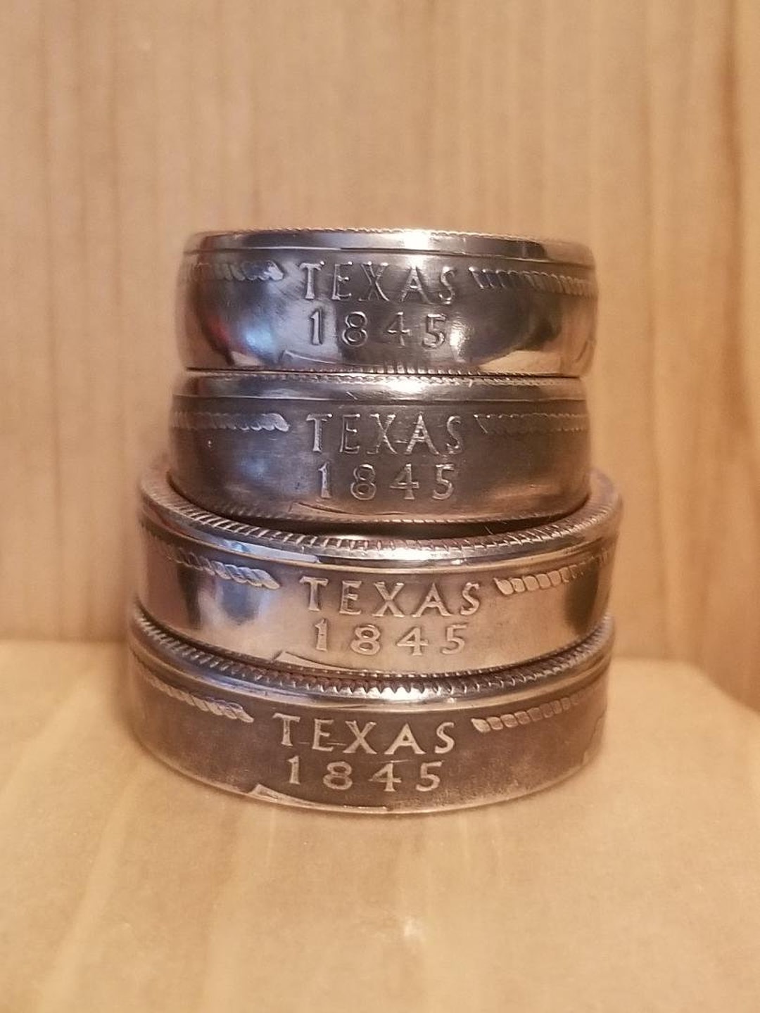Texas Quarter Coin Ring, Coin Ring, Men's Ring, Women's Ring, Texas ...