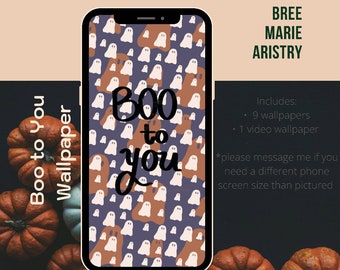 Spooky Lock Screen - Etsy