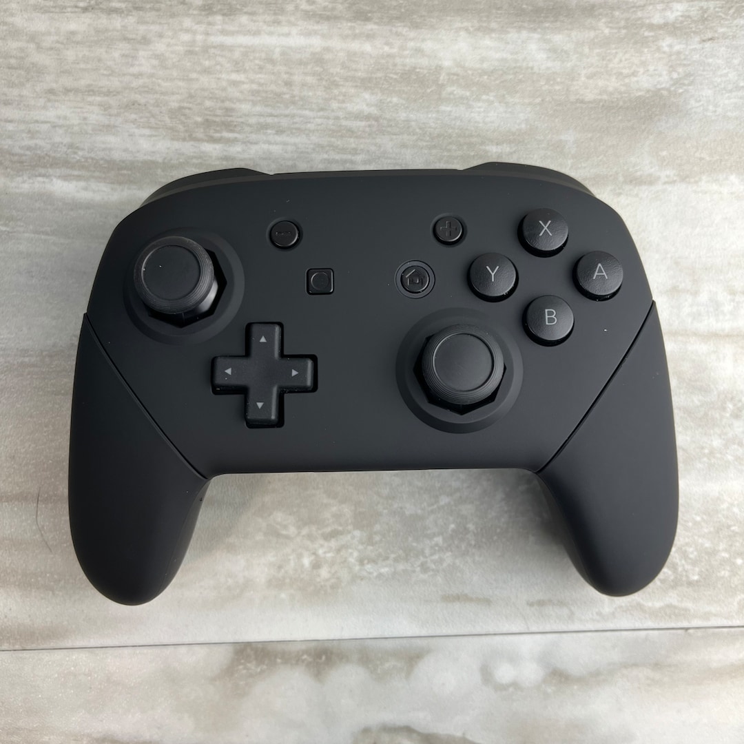 Custom Switch Pro Controller With Soft Black Shell Octagonal Design OEM ...