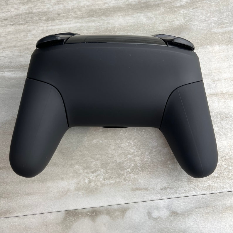 Custom Switch Pro Controller With Soft Black Shell Octagonal - Etsy