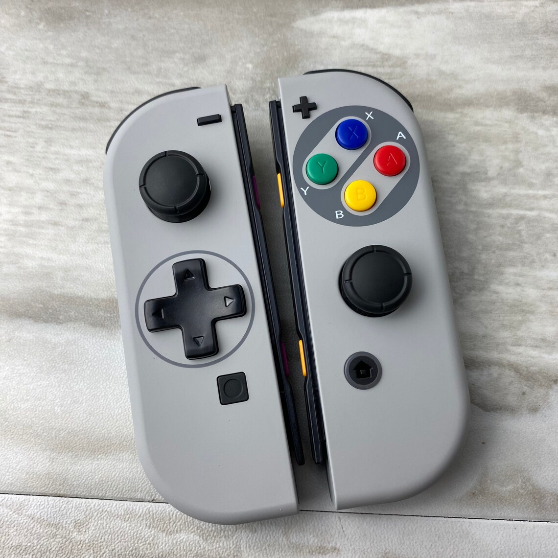 Switch Custom Joy-con Retro SNES Classic EU Patterned Dpad | Etsy