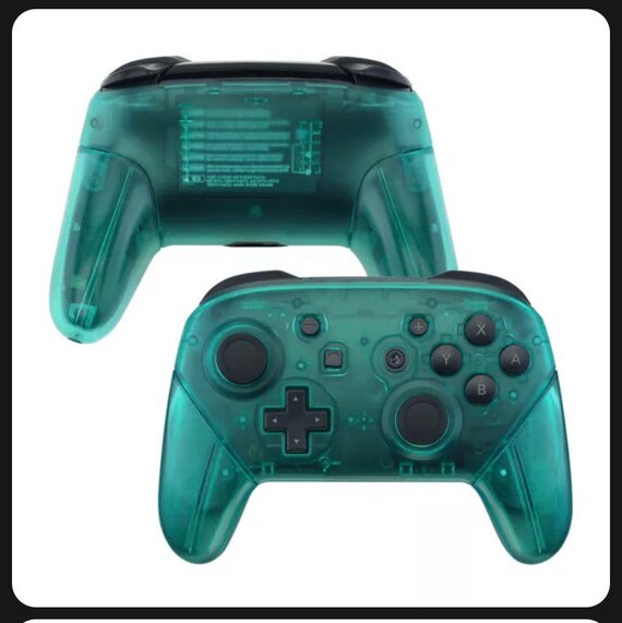 Custom Switch Pro Controller With Ice Green Shell | Etsy
