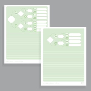 Conceptual Note Taking Bundle Printable PDF Online Planner | Etsy