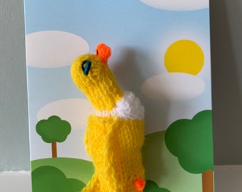Yellow Duck Puppet - Etsy