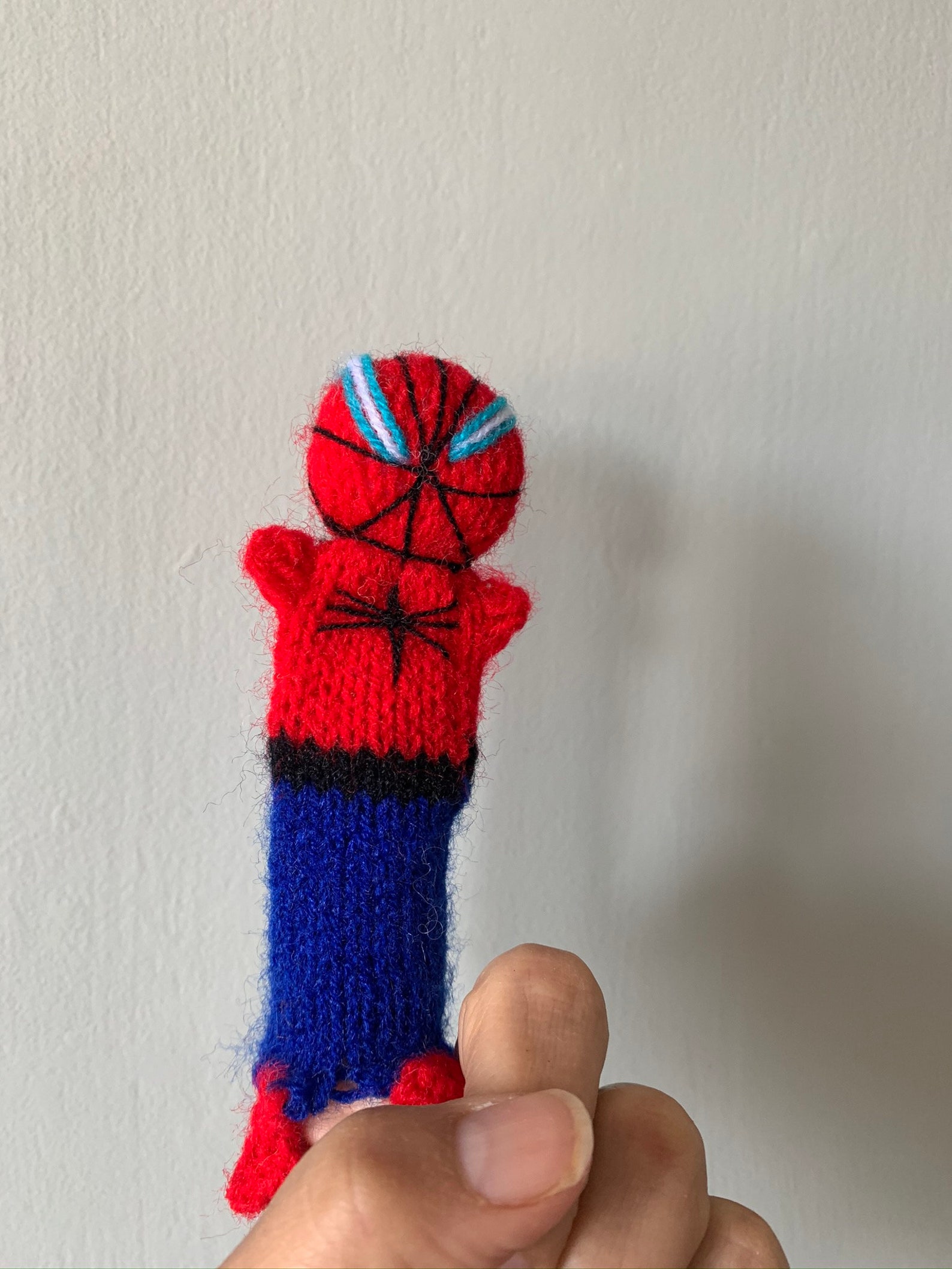 Spiderman Greeting Card, Spiderman Finger Puppet Card, Spiderman Hand ...