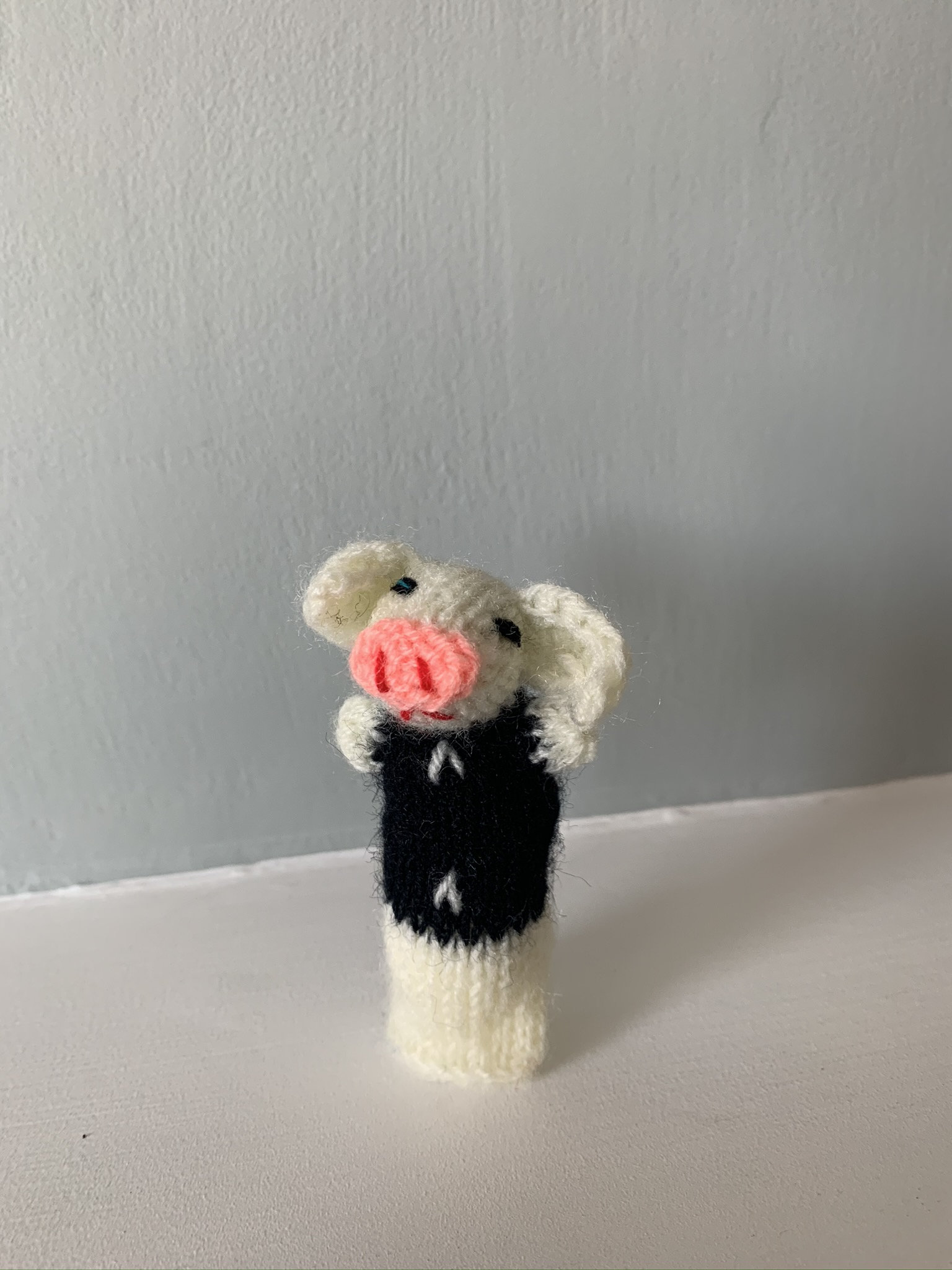 Pig Greeting Card, Finger Puppet Card, Pig Greeting Card, Hand Puppets ...
