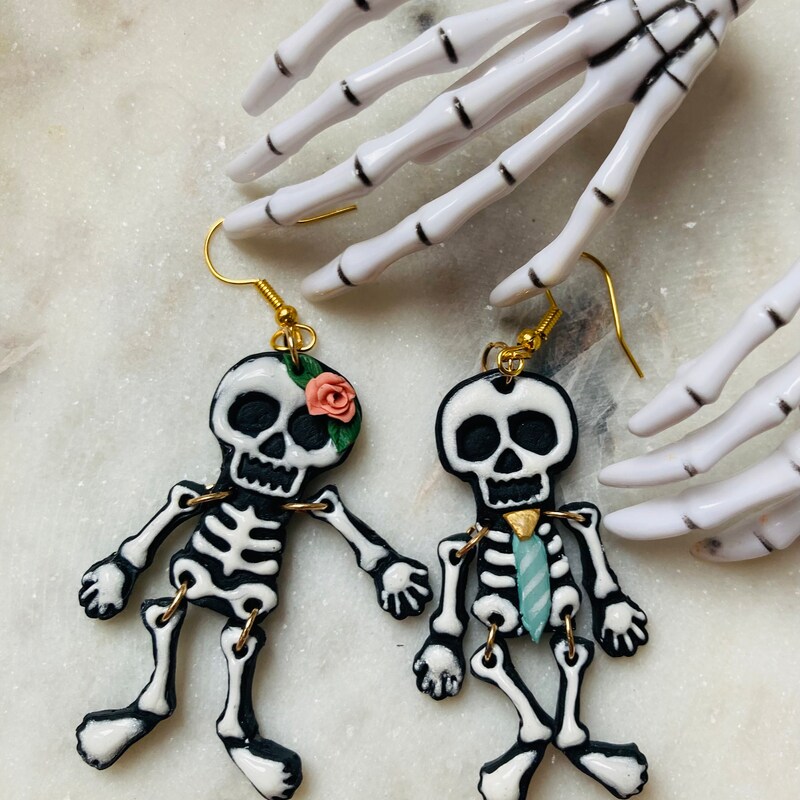 Clay Skeleton - Etsy