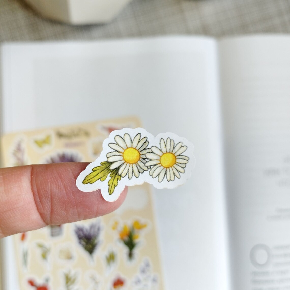 Sticker Sheet Flowers. Bullet Journal Stickers Planner - Etsy