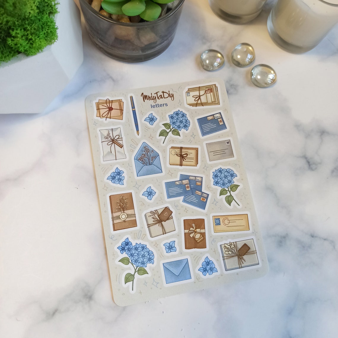 Sticker Sheet Letters. Bullet Journal Stickers Planner - Etsy