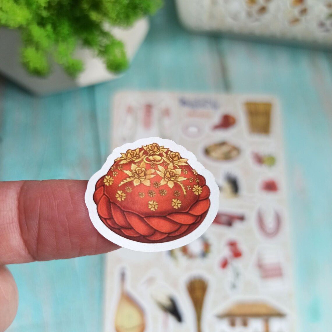 Sticker Sheet Ukraine Bullet Journal Stickers Ukrainian Etsy
