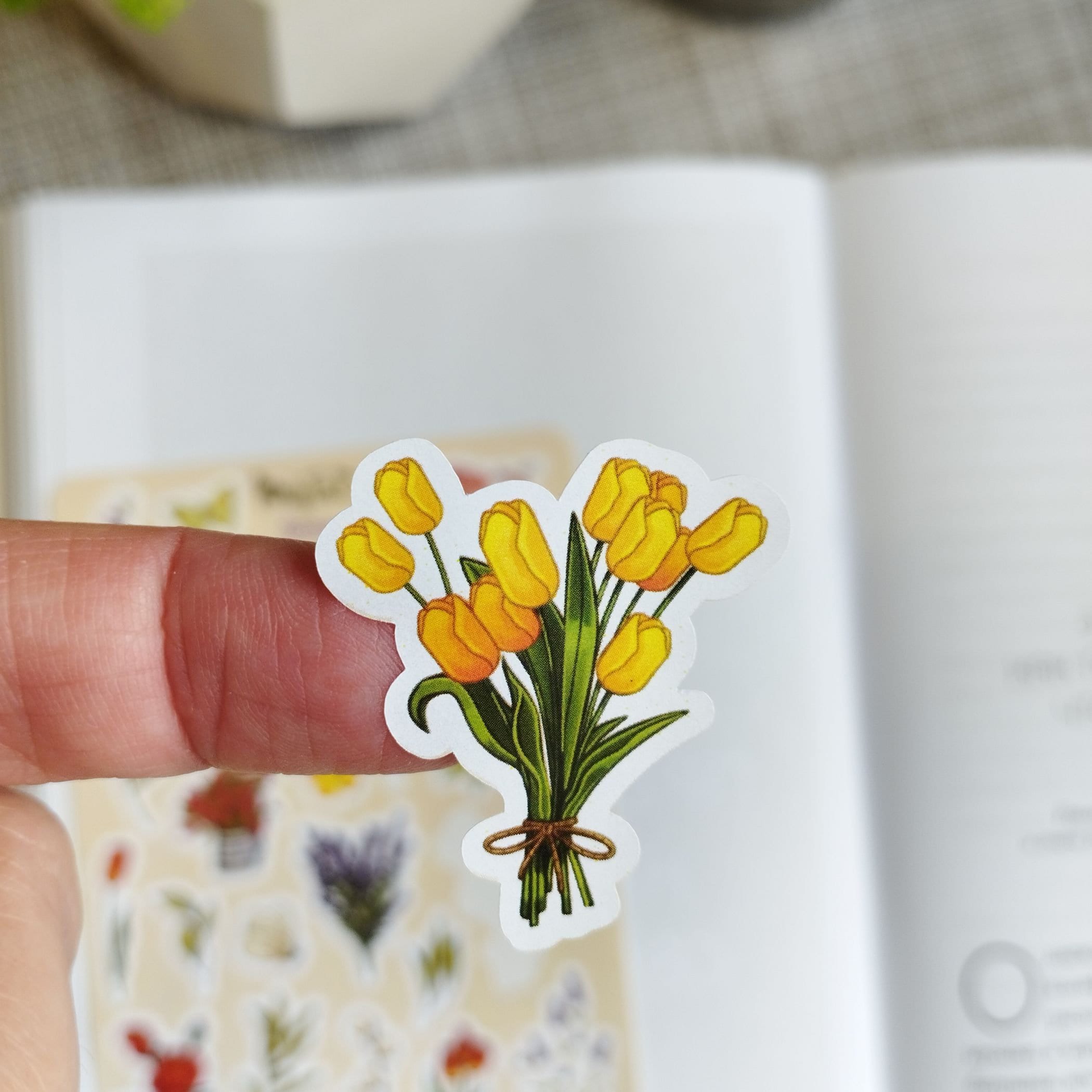 Sticker Sheet Flowers. Bullet Journal Stickers Planner - Etsy