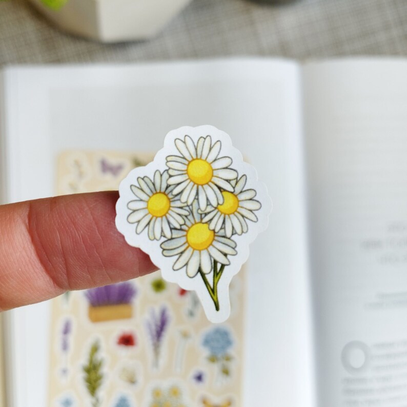 Sticker Sheet Flowers-2. Bullet Journal Stickers Planner - Etsy