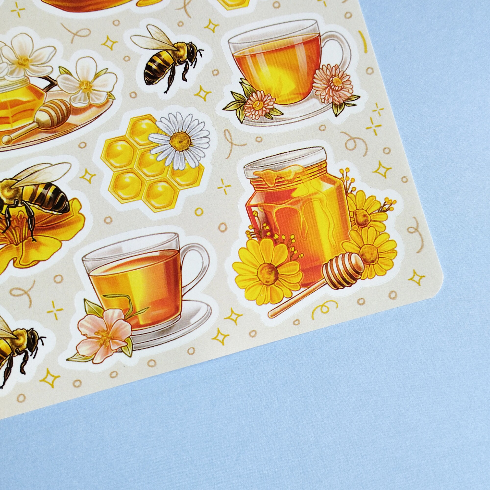 Sticker Sheet Honey. Bullet Journal Stickers Planner - Etsy