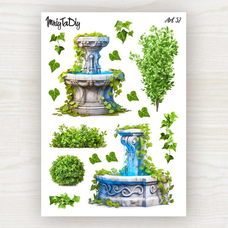 Garden Fountain - Etsy